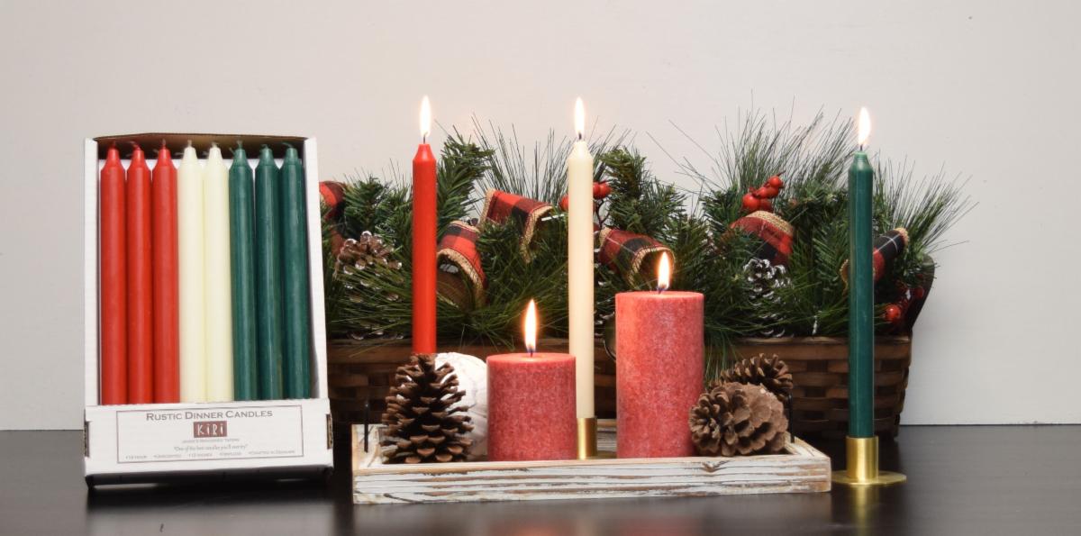 Jande Candles Holiday Promotion.