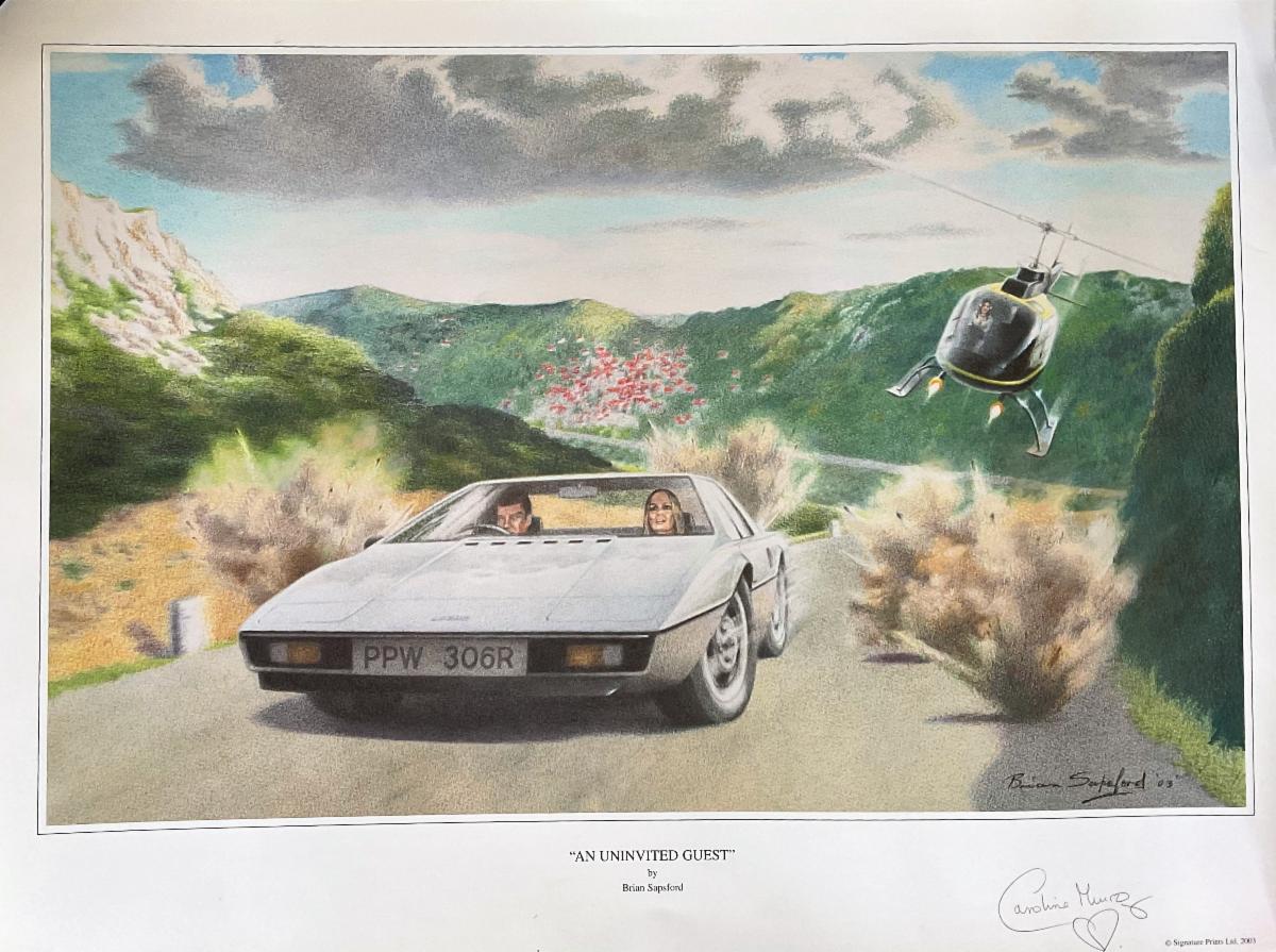 Don't miss out Limited Edition Bond Girl Signed Print Sale