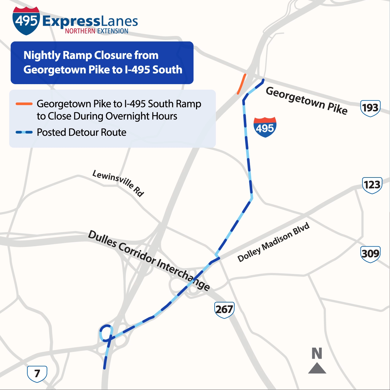 Northern Virginia District | Nightly Ramp Closure From Georgetown Pike ...