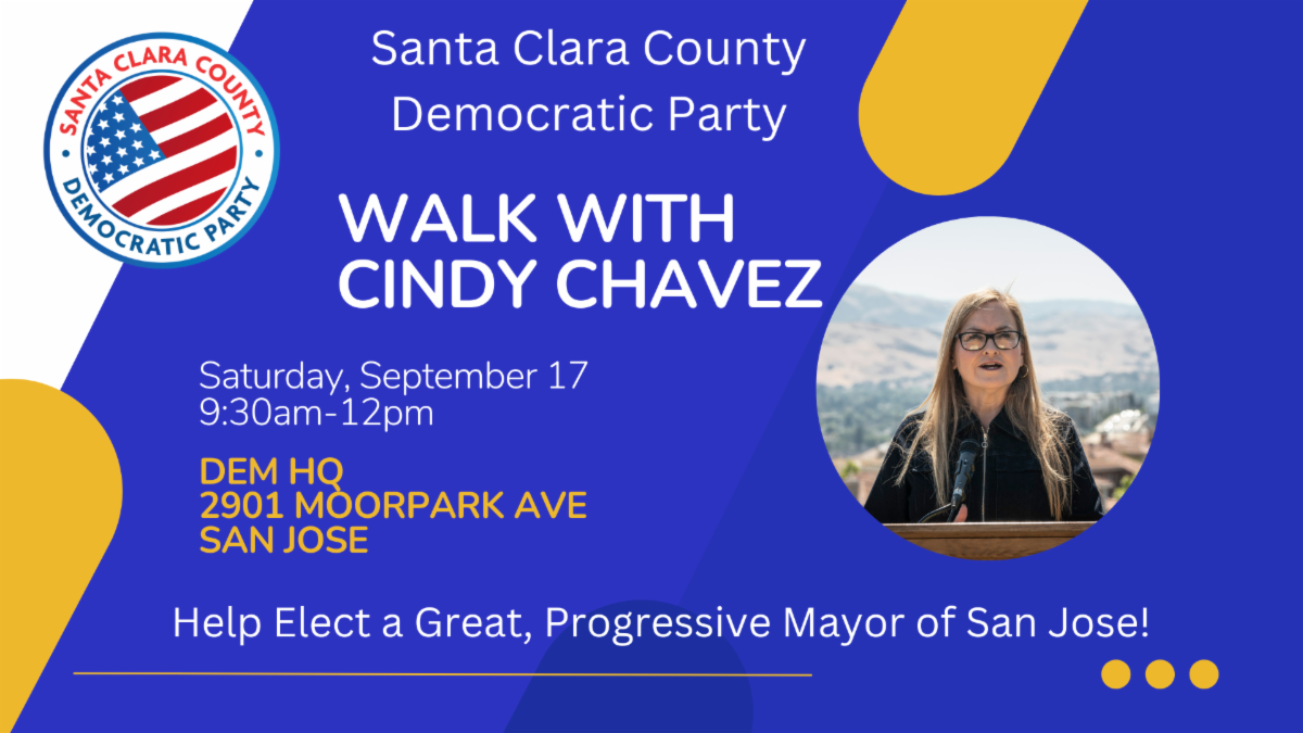 Walk with Cindy Chavez