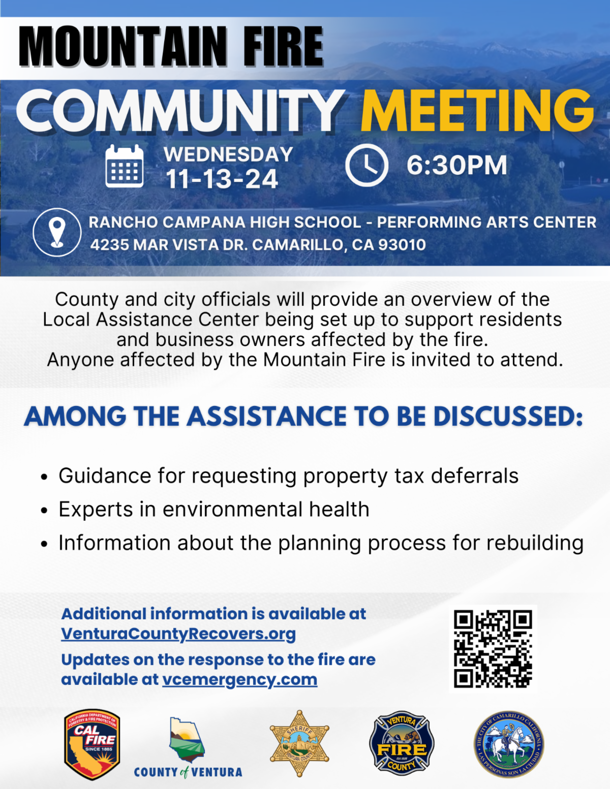 Mountain Fire Recovery