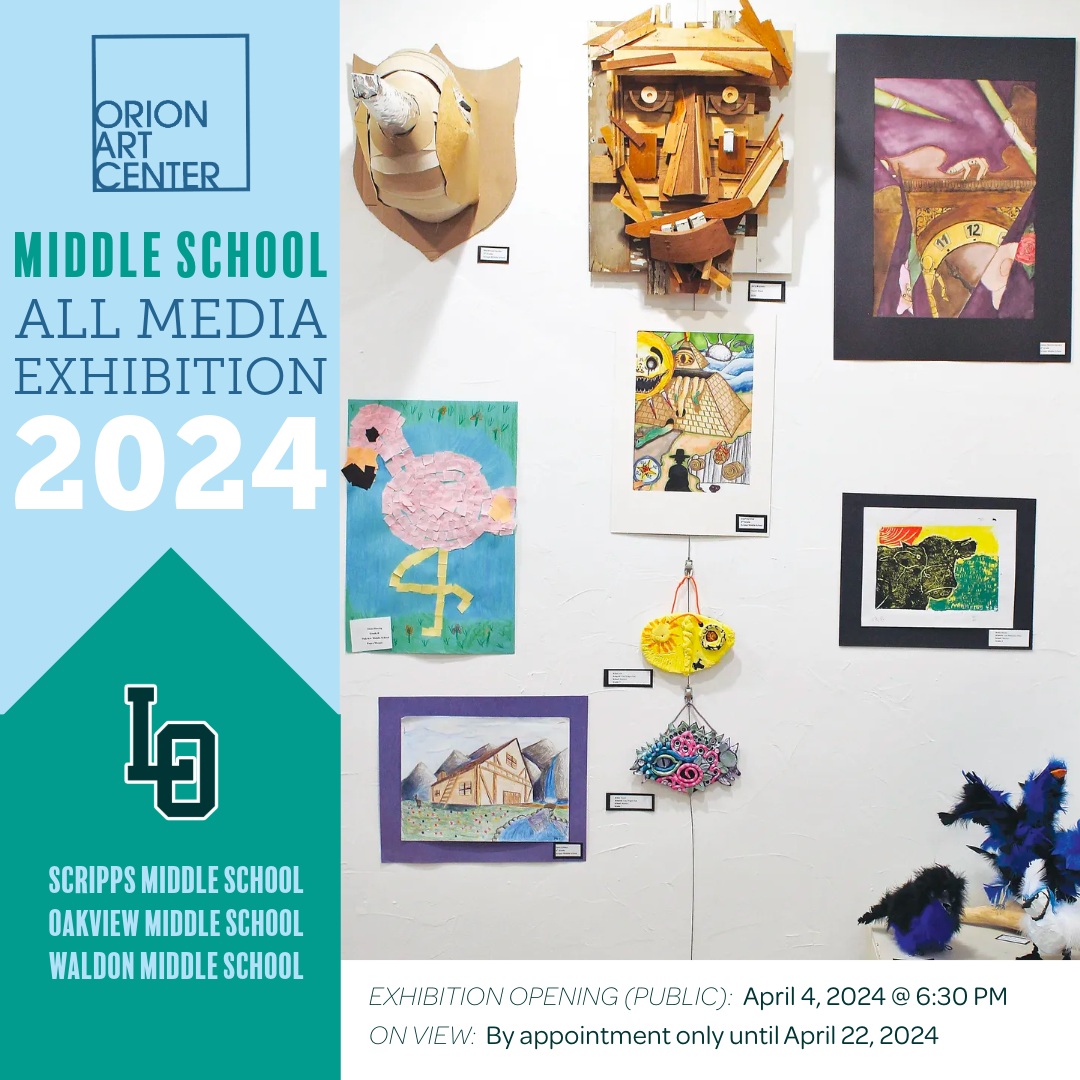 Orion Art Center April 2024 Newsletter