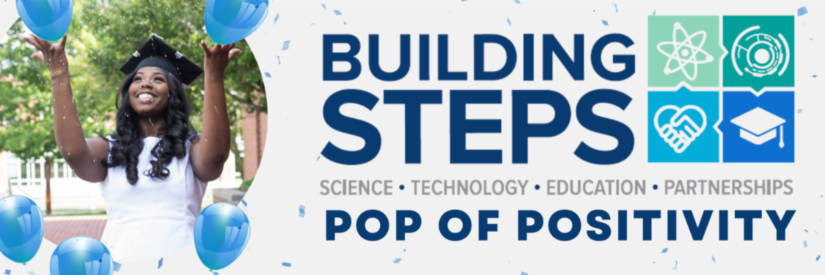 SEPTEMBER'S POP OF POSITIVITY FROM BUILDING STEPS!
