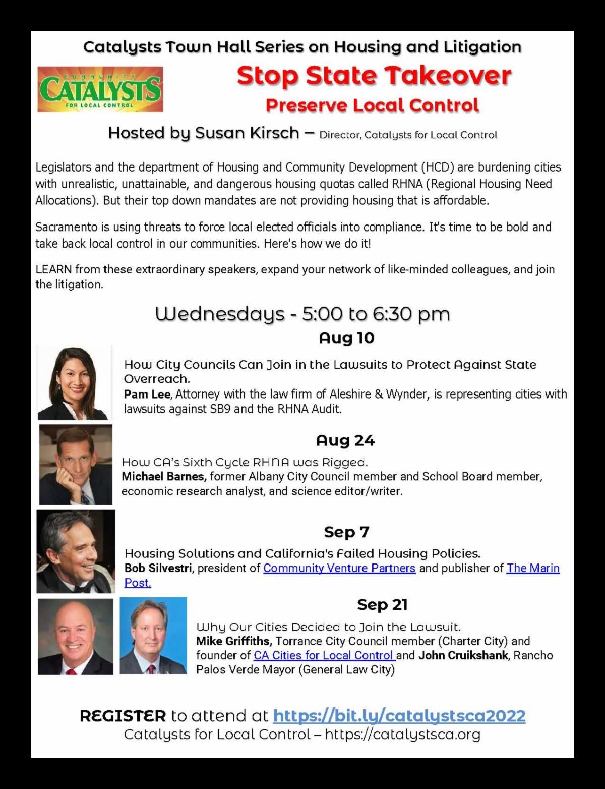 Important Invitation for Local Elected Officials