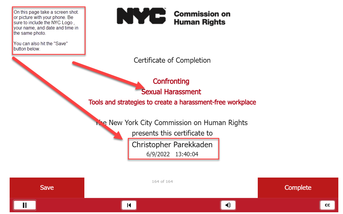 SYEP 2022 Anti Sexual Harassment Training