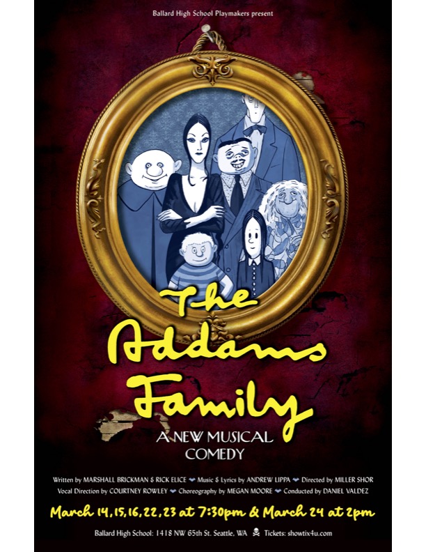 Get Your Tix! The Addams Family Opens in One Week