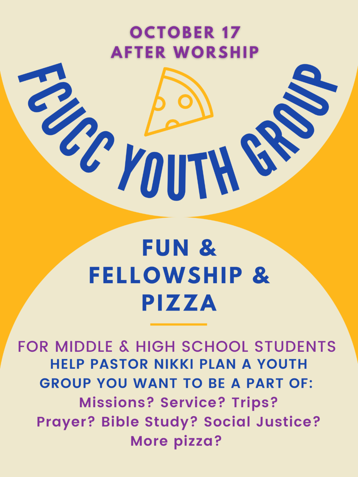 October 2021 FCUCC Newsletter