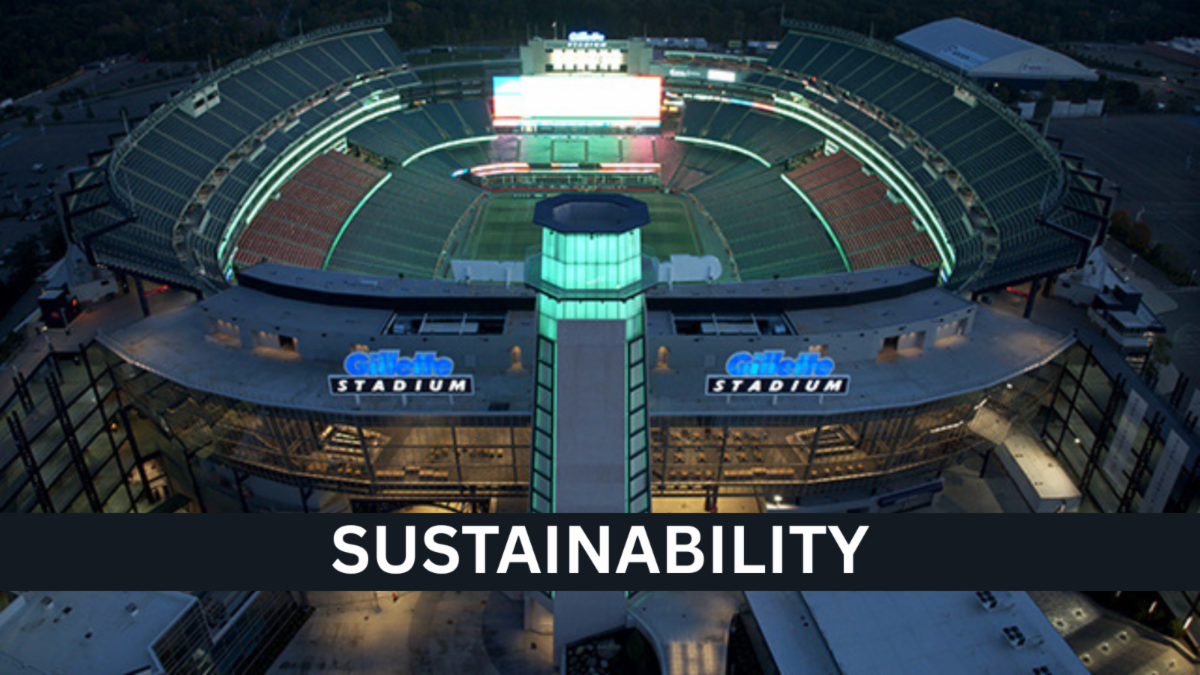 Thank you for joining us for the Sports & Sustainability Career Day at Gillette Stadium!