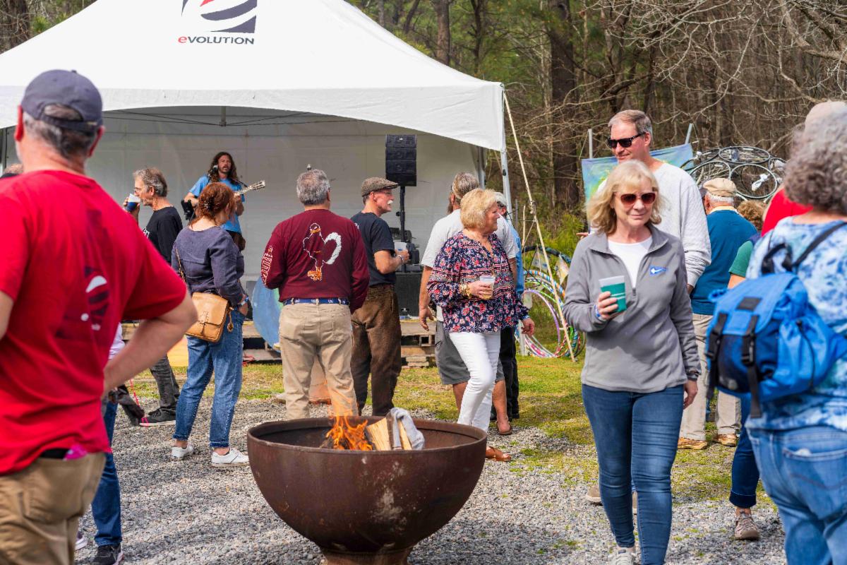 Deltaville Sock Burn and Oyster Roast