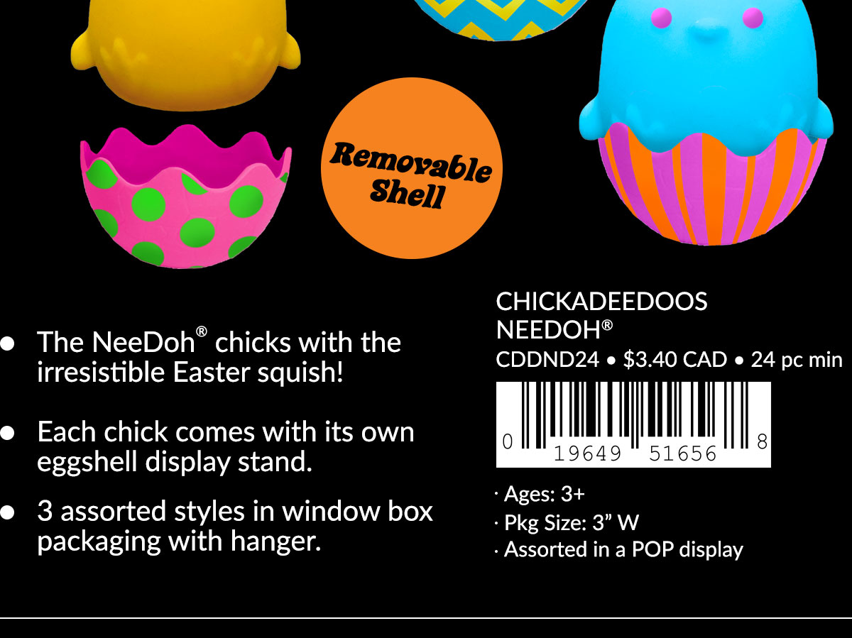 Schylling’s NeeDoh is back with new Valentine and Easter items! Limited ...