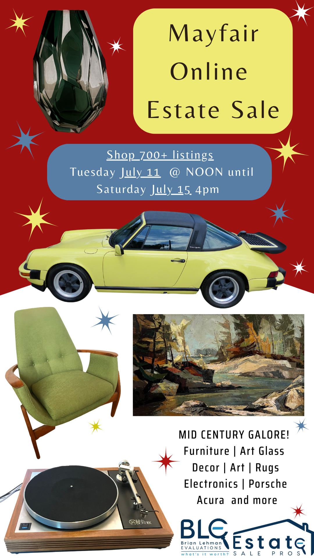 😁 SHOP ONLINE "Mayfair" July 11 @ noon - July 15 @ 4 pm 11 Shop 24/7