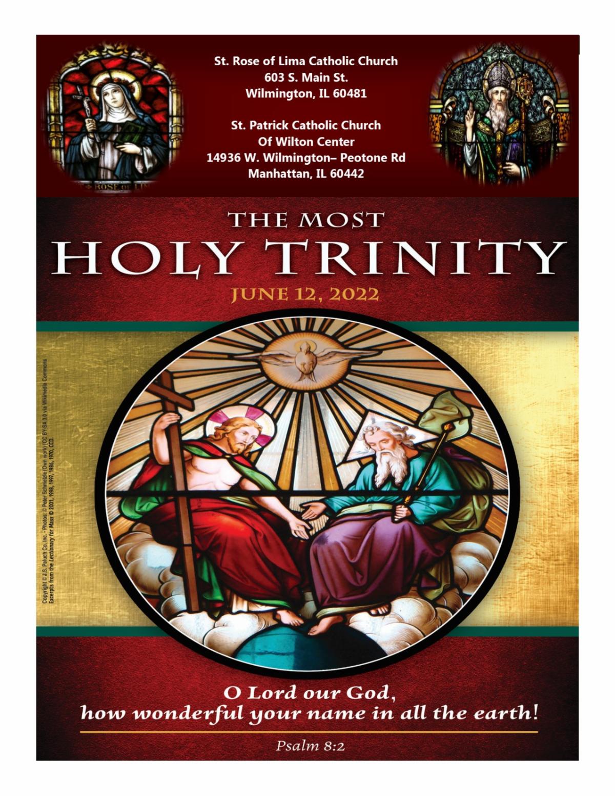 06.12.2022 The Most Holy Trinity