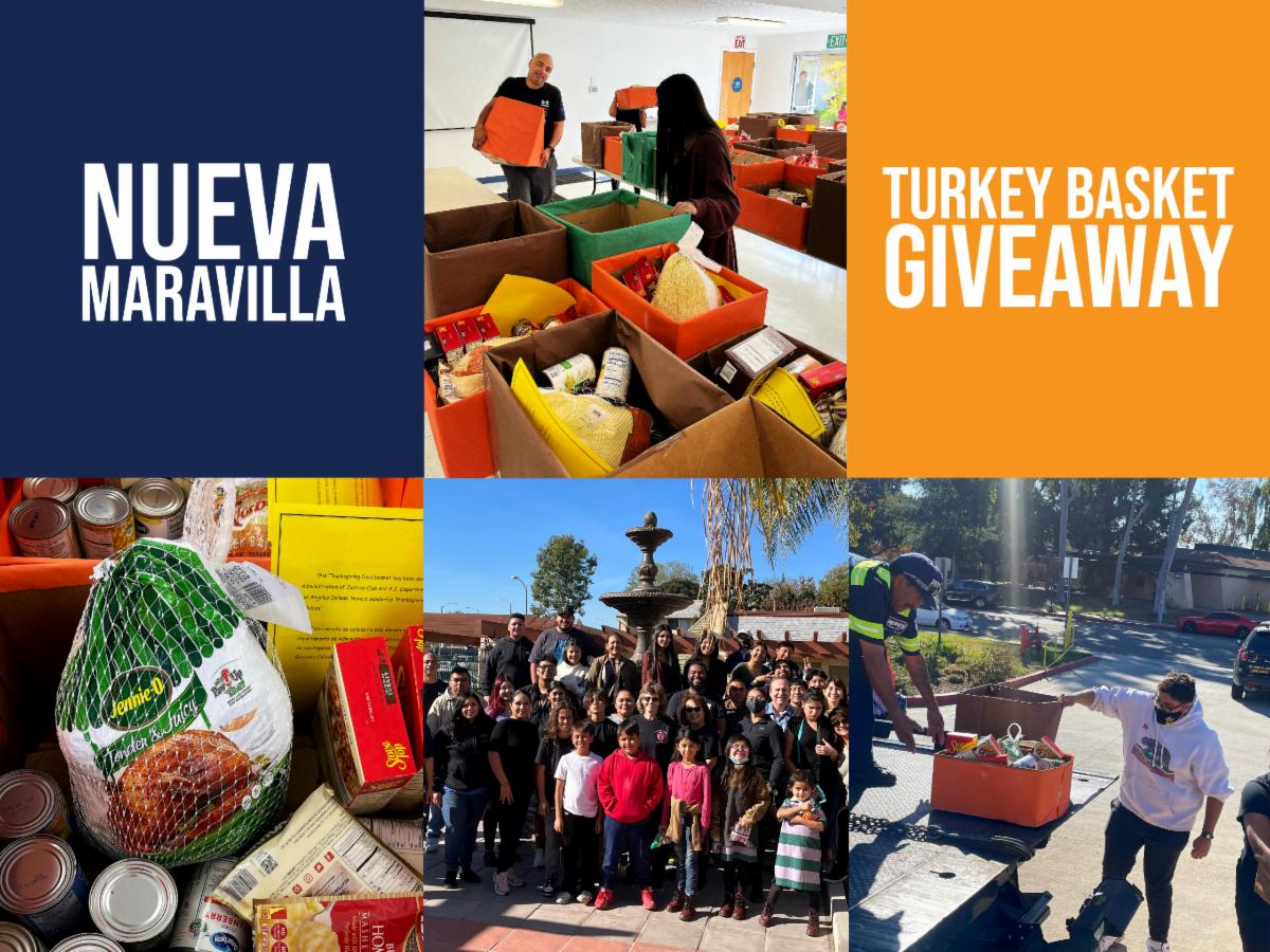 Renovate Program Ribbon-Cutting, Nueva Maravilla Turkey Basket Giveaway ...