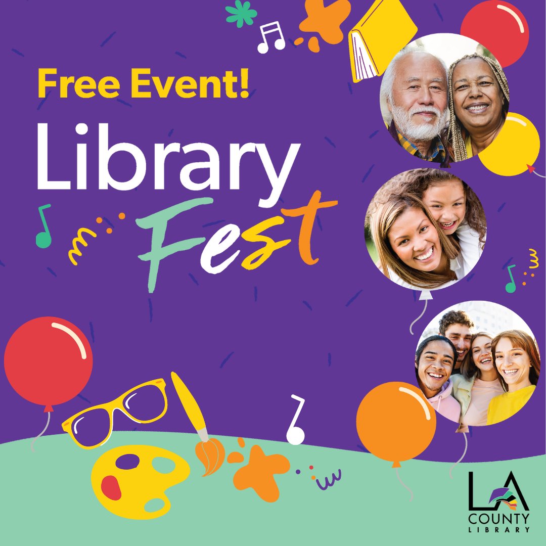 Grand Opening of Brine Residential, LACDA Website Survey, & LA County Library Fest