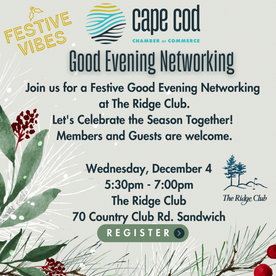 Cape Cod Chamber Member News & Events - November 27, 2024