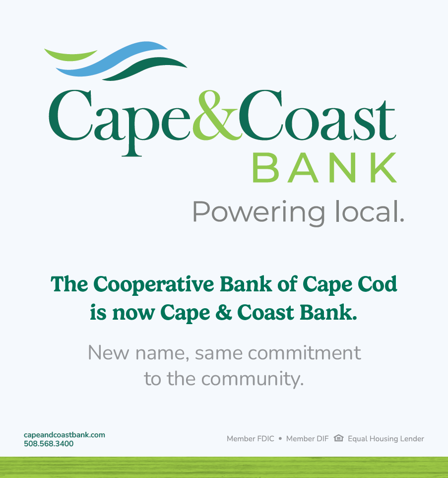 The Cooperative Bank of Cape Cod is now Cape & Coast Bank