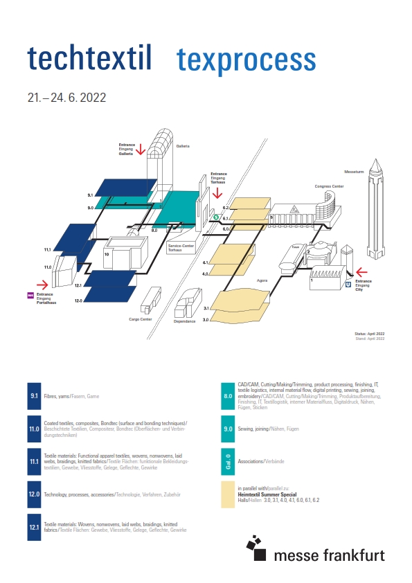 Texprocess+Techtextil cada vez mas cerca