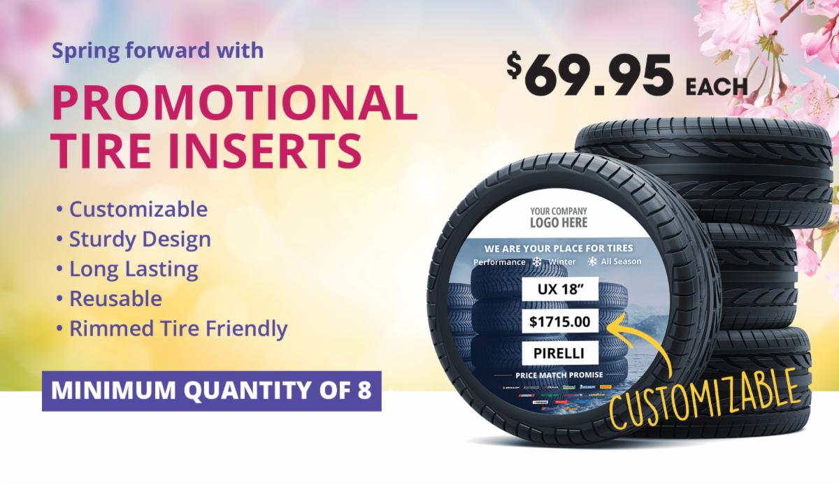 TIRE SEASON - Maximize your profits with the right displays!