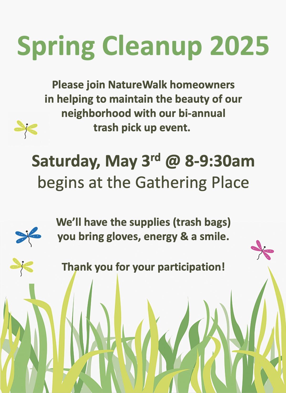 NatureWalk at Seagrove Newsletter - April 2025