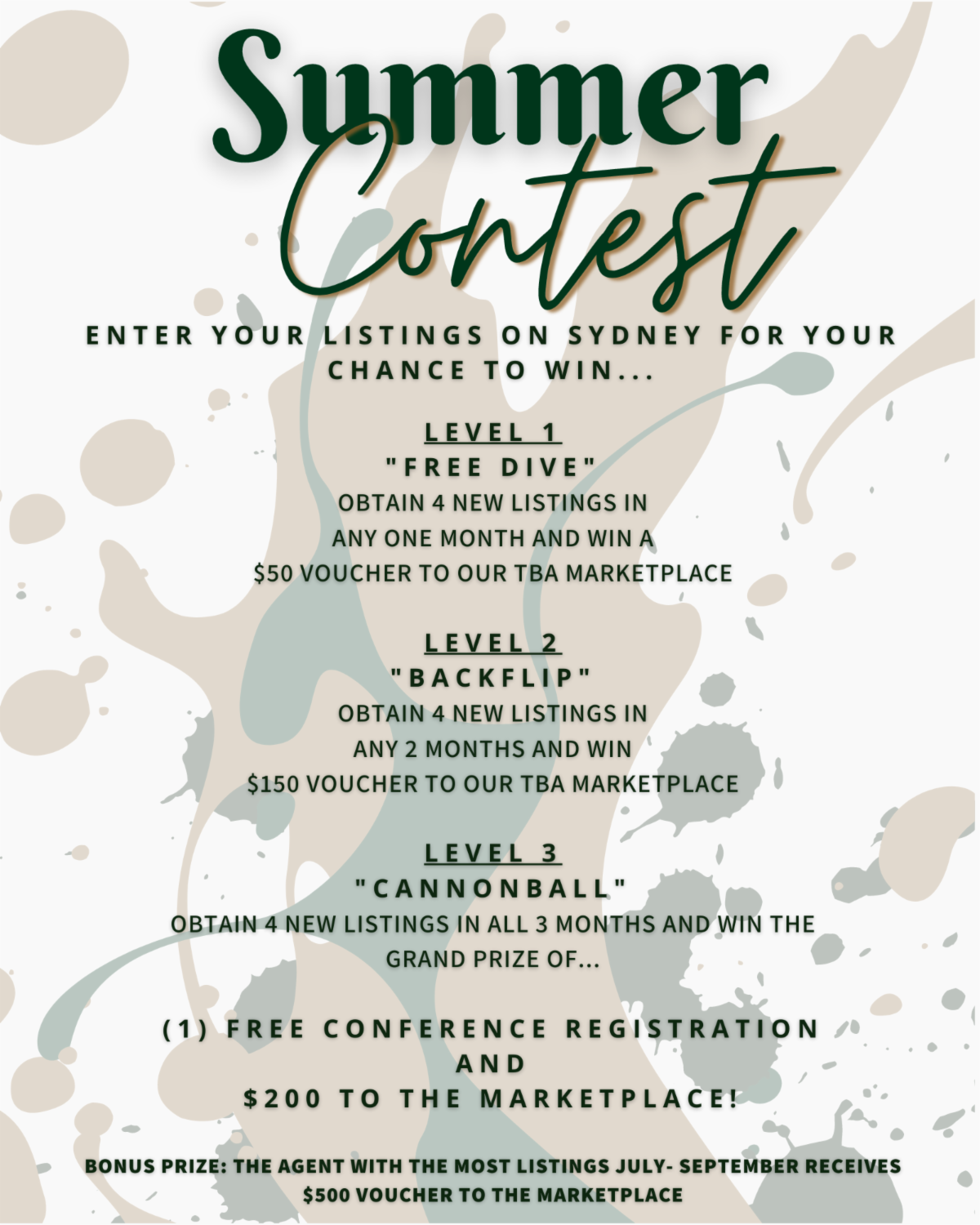 Summer Contest: July - September 2022