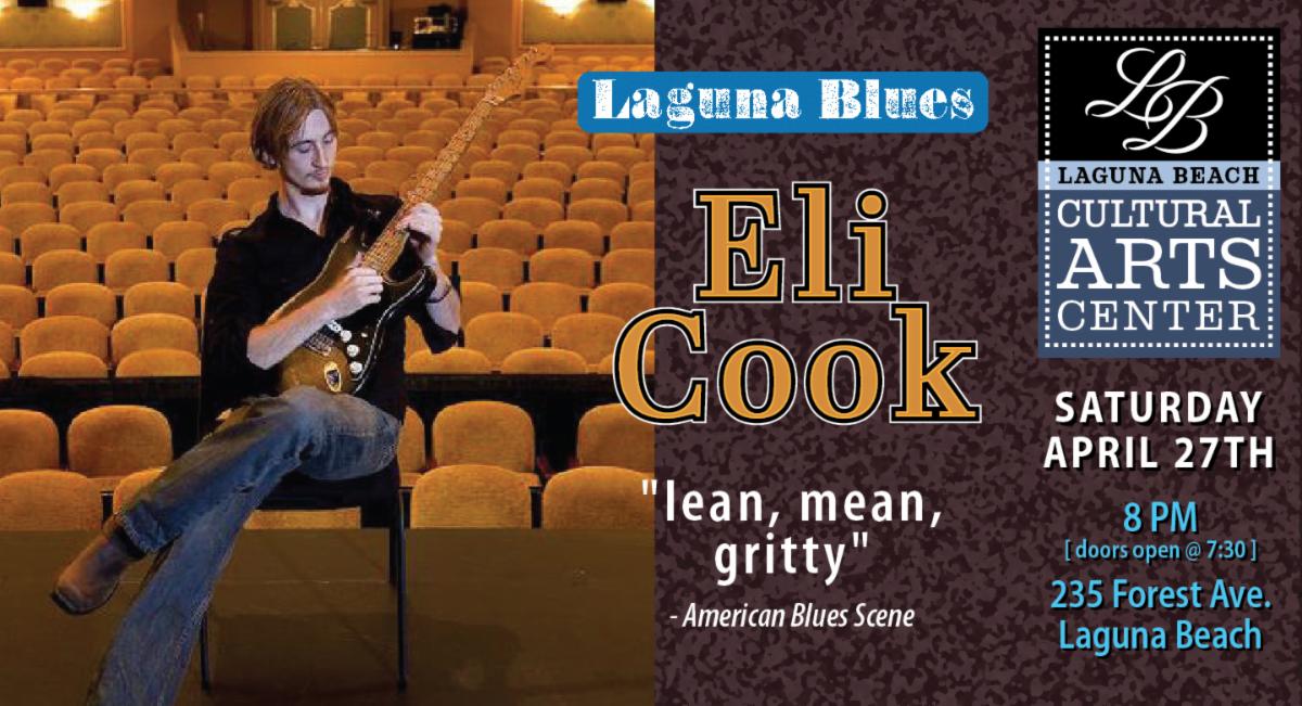LBCAC's Laguna Blues Series Presents: An Evening with Eli Cook