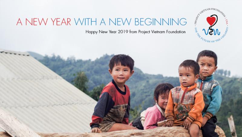 Happy New Year 2019 from Project Vietnam Foundation
