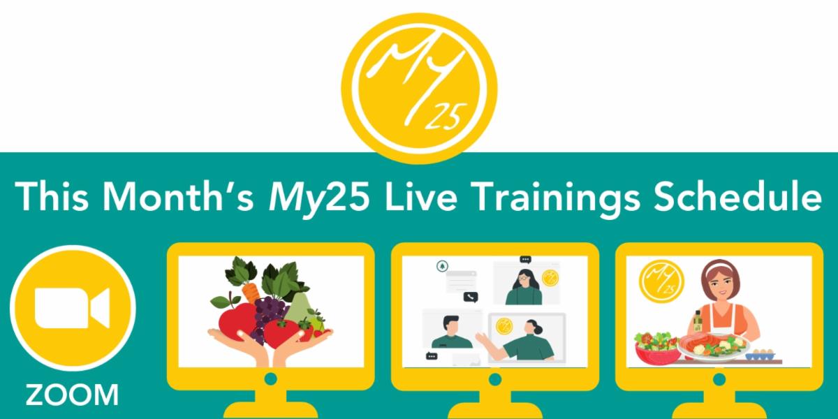 My25 June Trainings Schedule: Join!