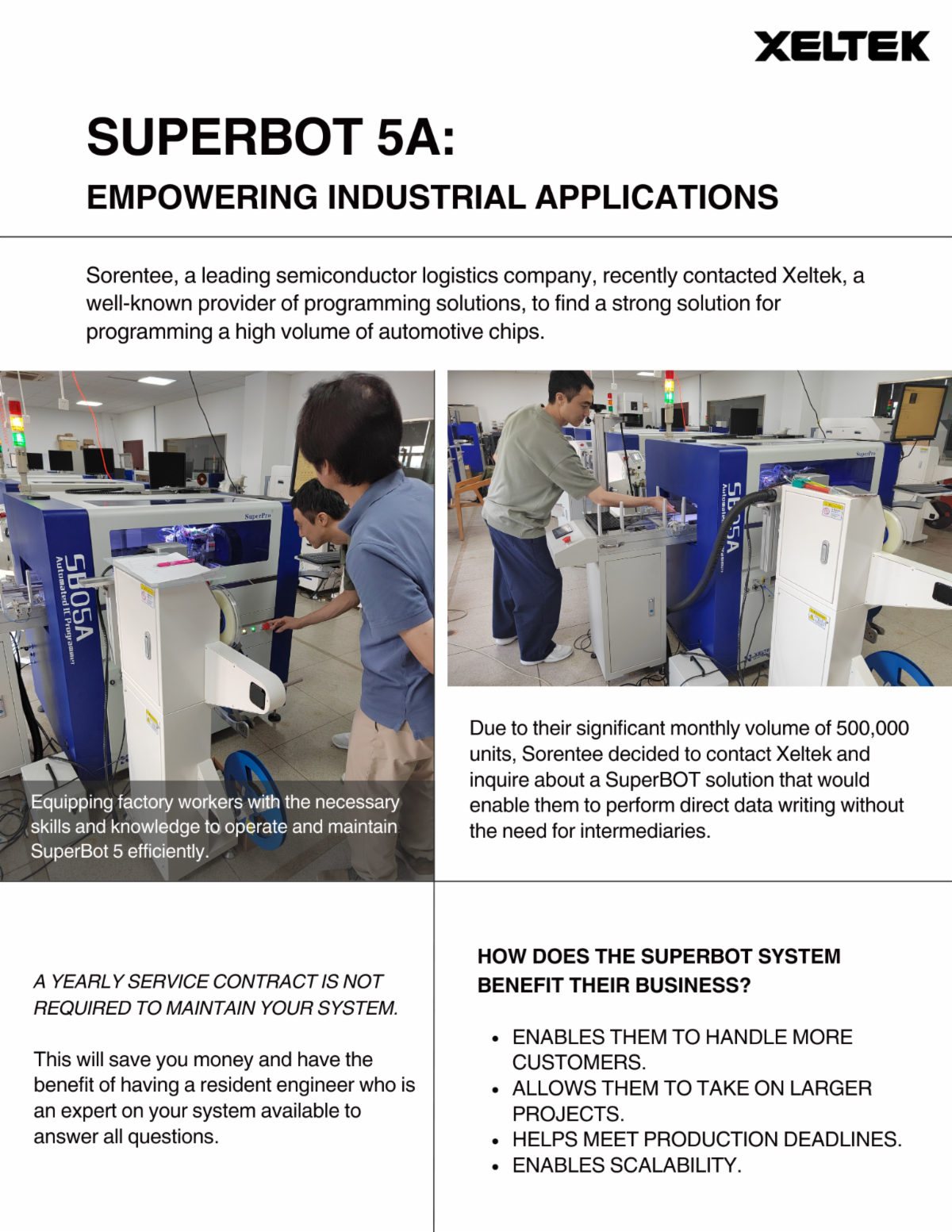 Enhance Your Expertise with Xeltek's Free Factory Training Program