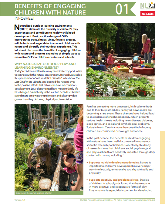 Play and Nature Newsletter