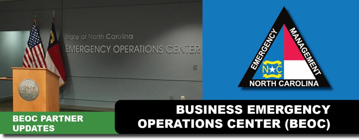 NCEM-BEOC: Ian Updates & Multi-Agency Coordination Call Invites