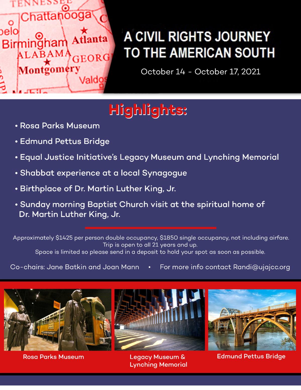 A Civil Rights Journey to the American South