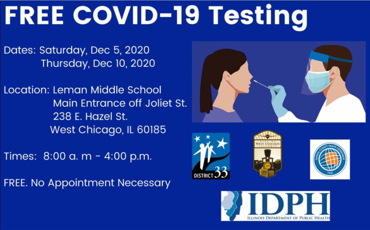 DuPage County Health Department COVID-19 Weekly Update - December 4, 2020