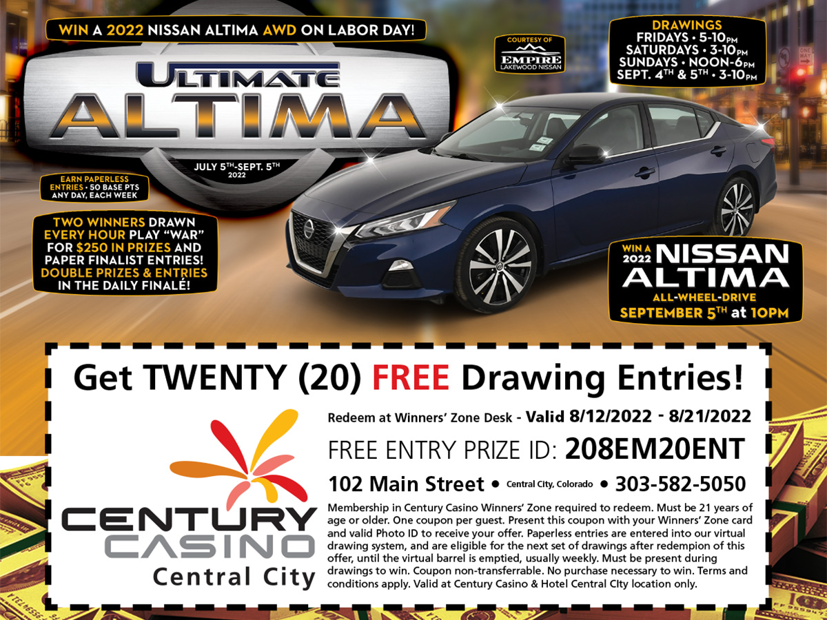 Lou Bunch Day & Ultimate Altima This Weekend!
