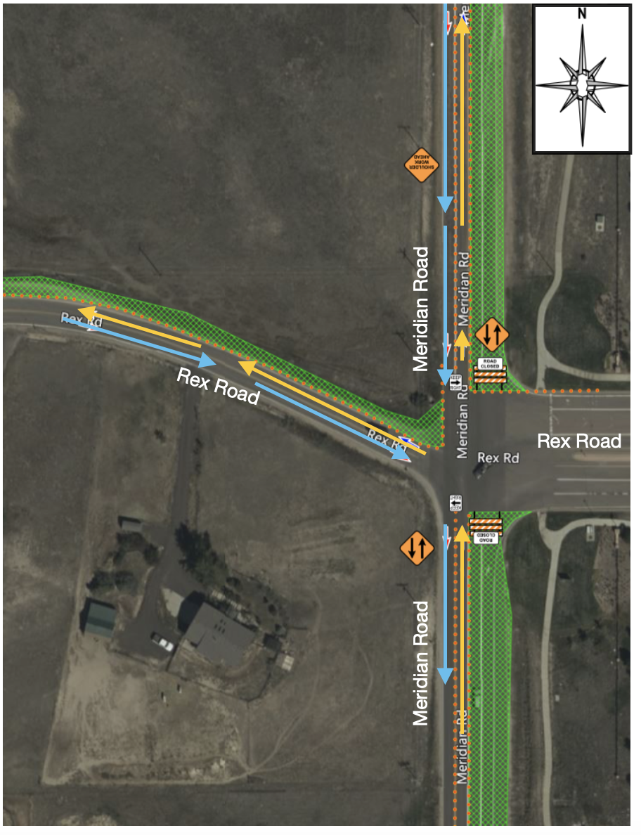 Rex & Meridian Roads Improvement Project - Construction Update