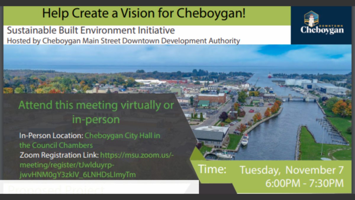 Fall in Love with Downtown Cheboygan!