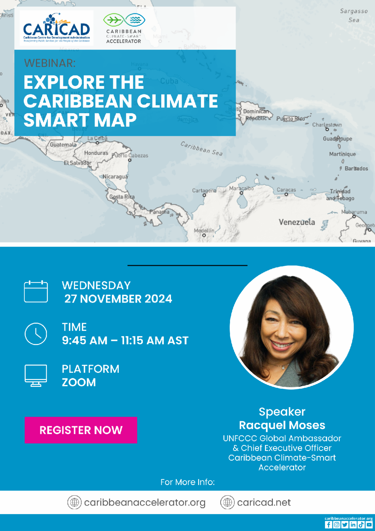 CARICAD in collaboration with CCSA Webinar: Explore the Caribbean ...