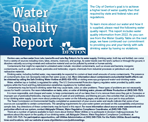 Annual Water Quality Report