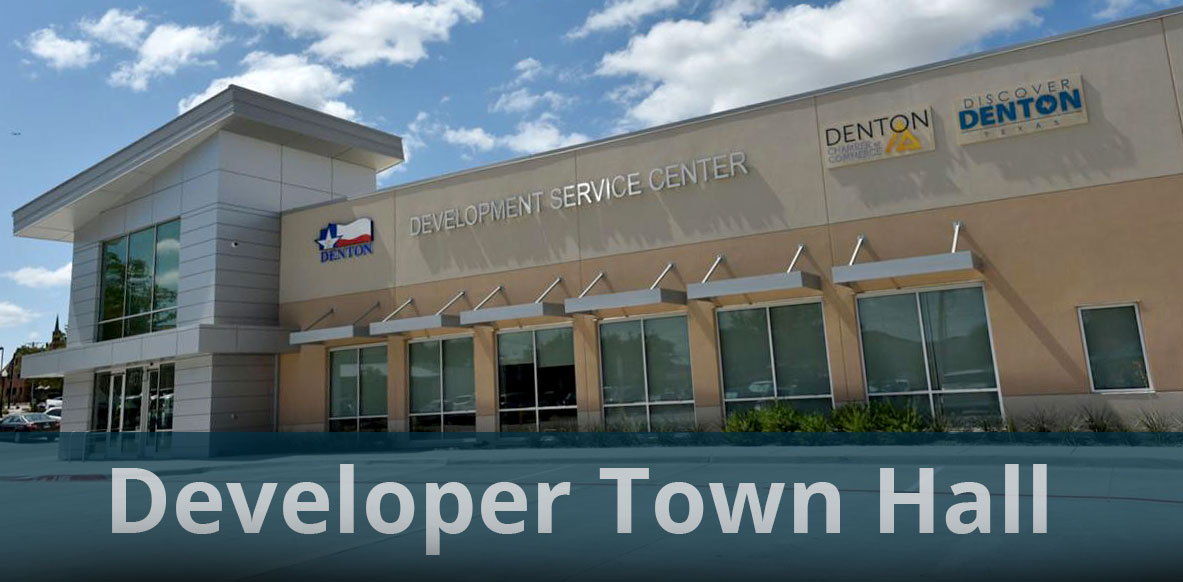 City of Denton Developer Town Hall - March 5 at 10:00 a.m.
