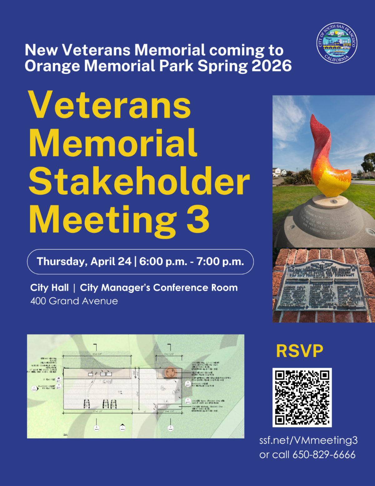 Veterans Memorial Stakeholder Meeting #3