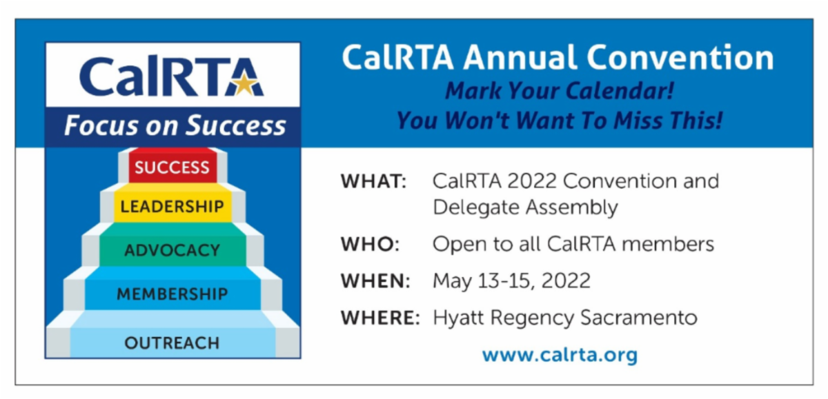 CalRTA Div 39 March-April 2022 Newsletter
