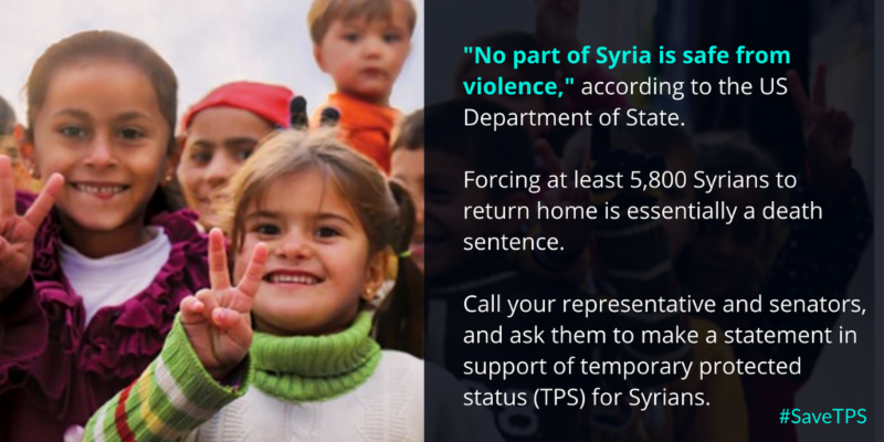 Syrian TPS Alert