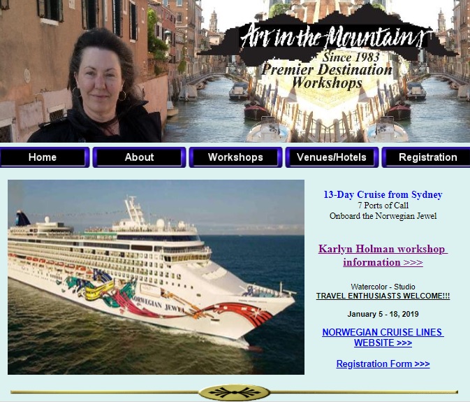 Come join an International Painting Trip 2019