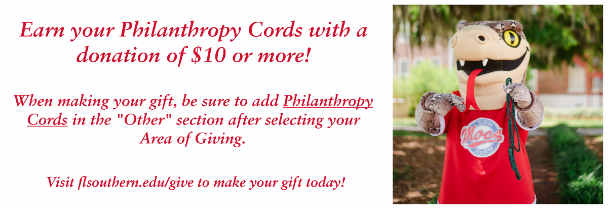 Earn Your Philanthropy Cord!