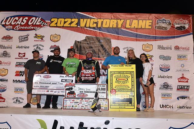 Johnny Scott Stays Hot at Wheatland, Wins Tribute To Don & Billie Gibson