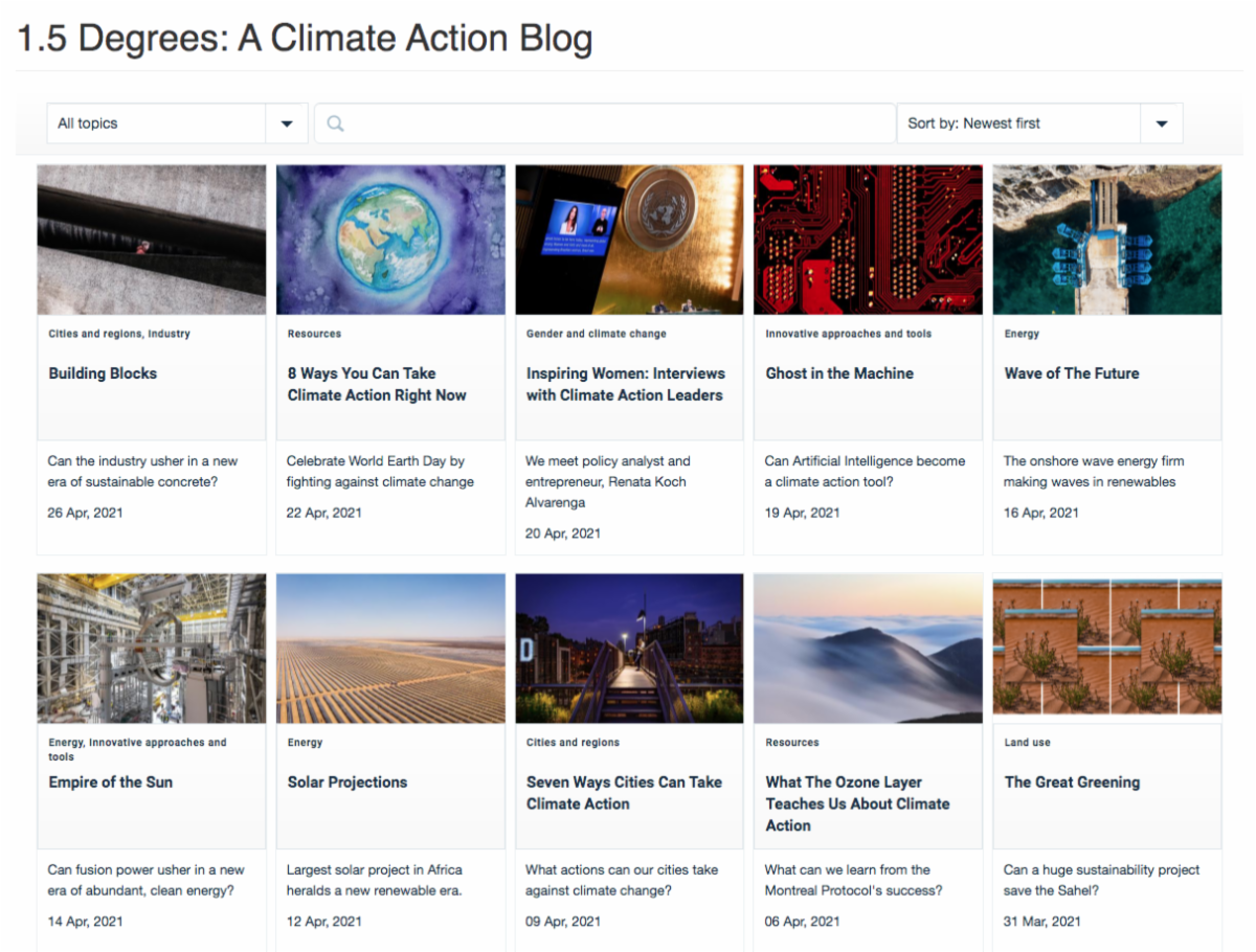 Dear , the latest news from Climate Neutral Now is here!