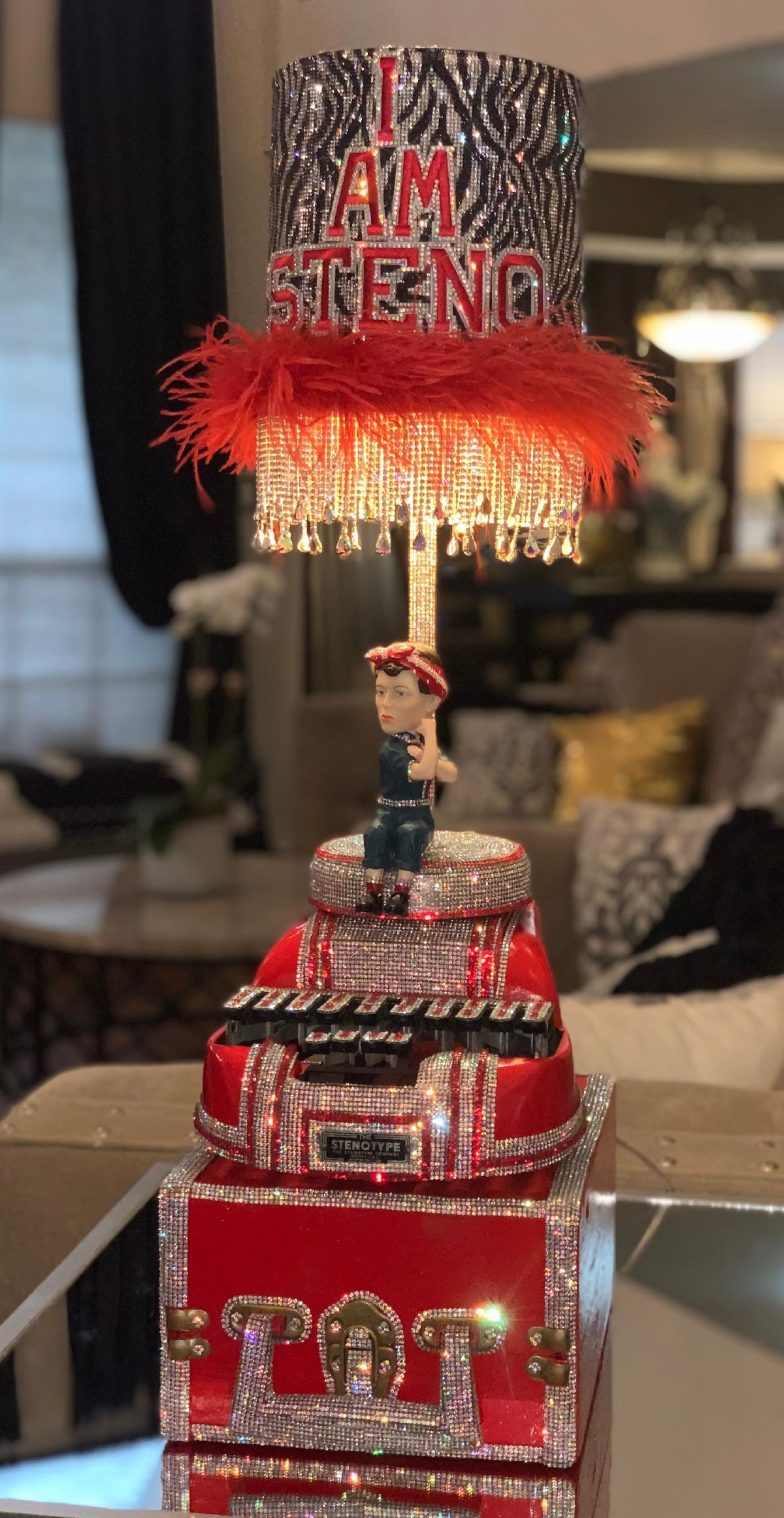 Donate and Win a Steno Lamp!