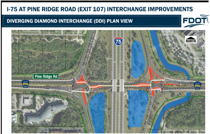 I-75 at Pine Ridge Road (exit 107) Interchange Improvements