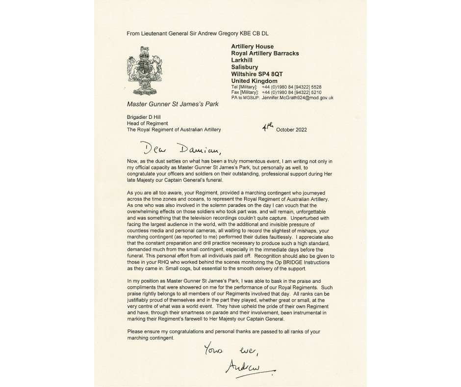 Royal Australian Artillery Historical Company ENewsletter