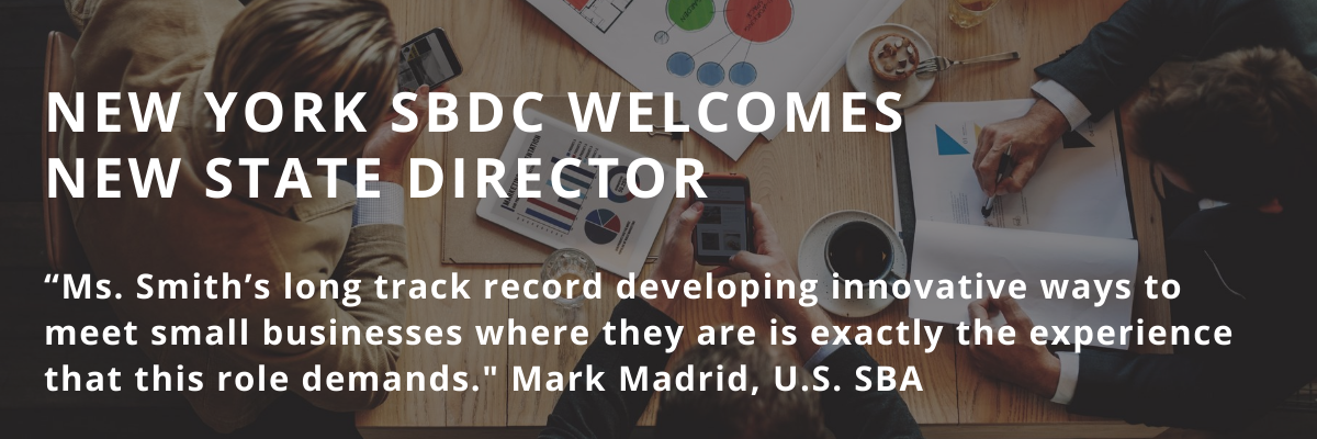 New York SBDC Welcomes New State Director, Sonya Smith!