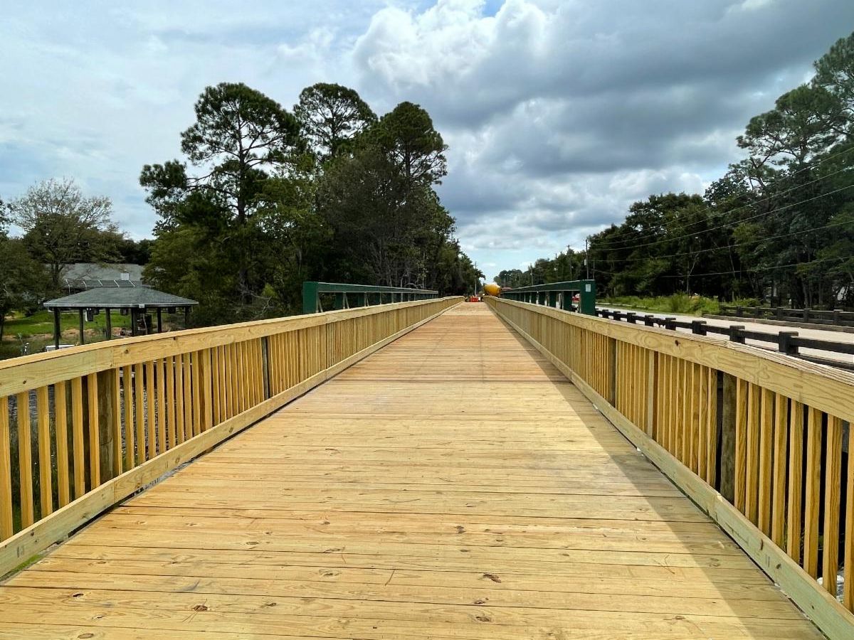 Tom King Bayou pedestrian bridge opens Wed., Aug. 24